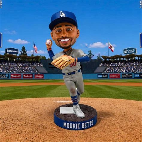 Dodgers Mookie Betts Game 7 Double Play Bobblehead 2026 Giveaway