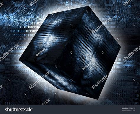 Source Code Technology Background Stock Illustration 99848270