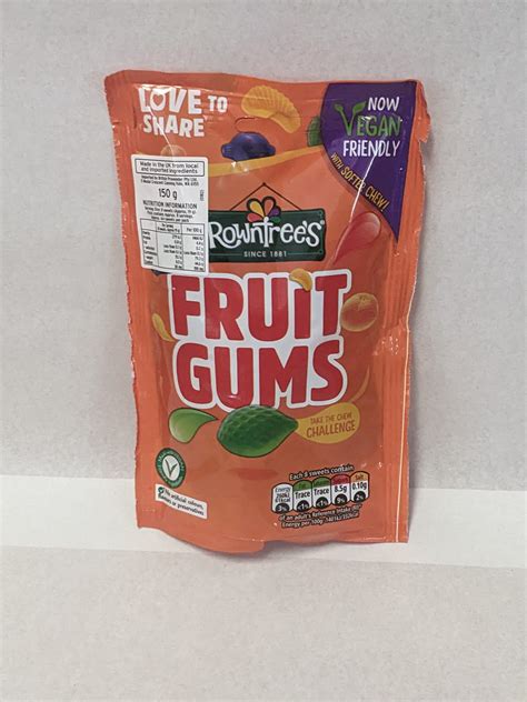 Rowntrees Fruit Gums Syds Pies