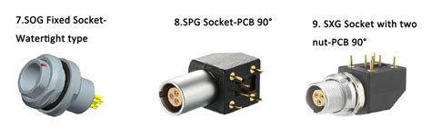 10 Pin Push Pull Plug And Socket Male Female Connector For Medical