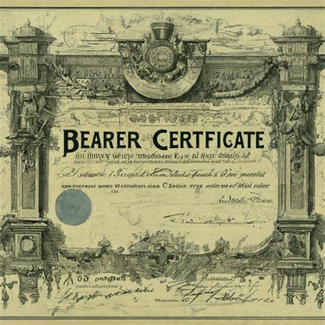 What Is A Bearer Share