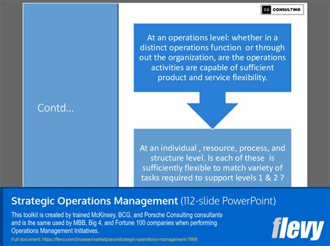 Ppt Strategic Operations Management 112 Slide Ppt Powerpoint