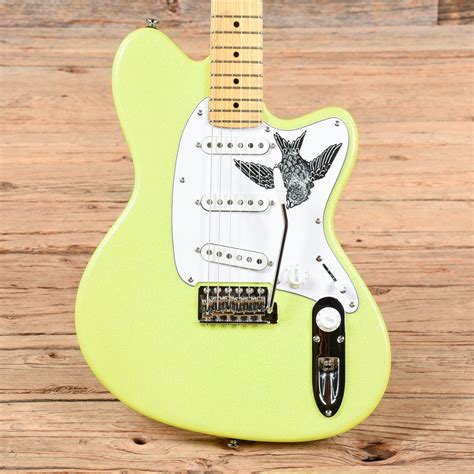Ibanez Yy10 Yvette Young Signature Slime Green Sparkle 2022 Chicago