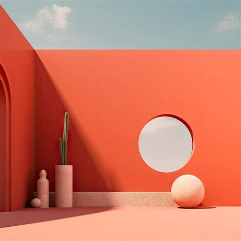 Premium Ai Image Prototype Design A Highend Minimalist Style Image With Room Art