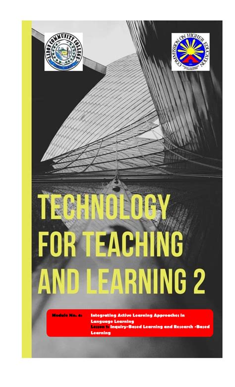 Module 4 Technology For Teaching And Learning 2 Module No 4 Integrating Active Learning