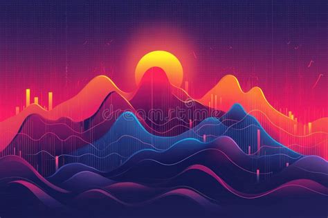 A Clean Chart Background Ideal For Presenting Statistics And