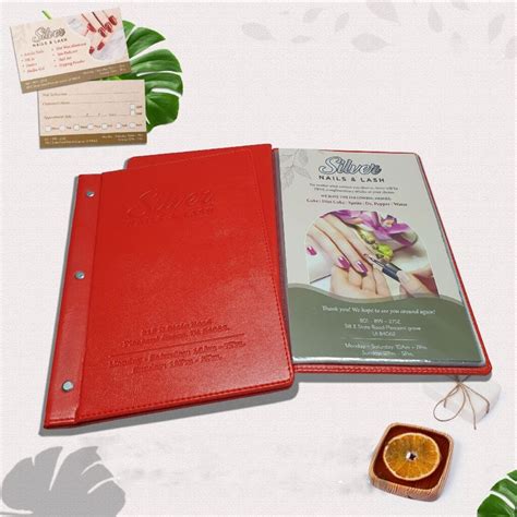 MẪu Menu Nails Công Ty Thiết Kế In ấn Nét Việt