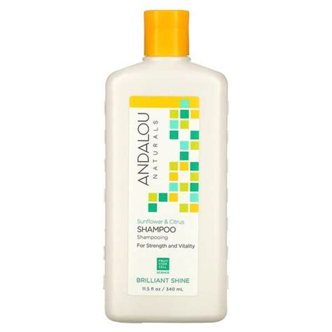 Andalou Naturals Shampoo Brilliant Shine For Strength And Vitality