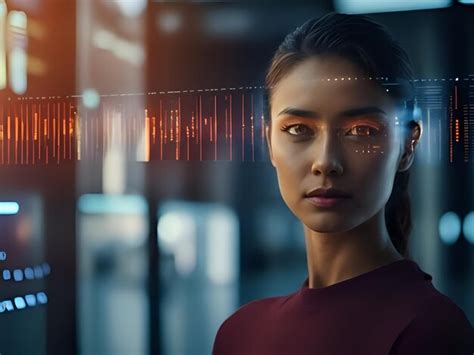 Premium Ai Image Data Analysis Scientist Office For Cyber Security