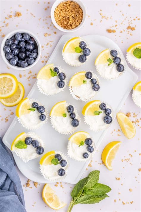 Mini Lemon Cheesecakes Soulfully Made