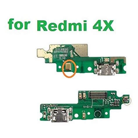 Usb Charger Charging Port Ribbon Flex Cable Plug Dock Connector Board With Microphone For Xiaomi