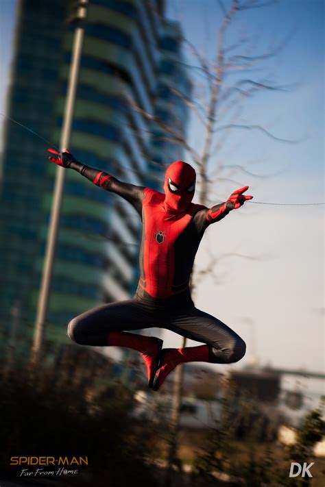 Did A Spider Man Far From Home Photoshoot Today Heres The First