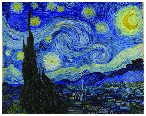 Vincent Van Gogh Starry Night Oil On Canvas 1889 Museum Of Modern Download Scientific