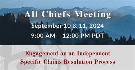 Engagement On An Independent Specific Claims Resolution Process Ubcic