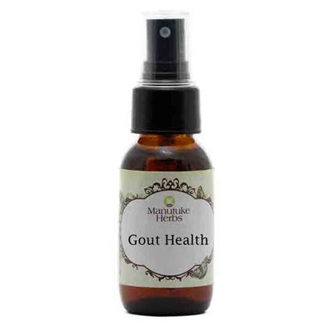 Gout Health Oml Oral Spray Manutuke Herbs