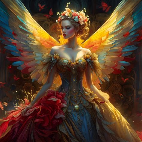 Angel Ballroom Gown Ai Generated Artwork Nightcafe Creator