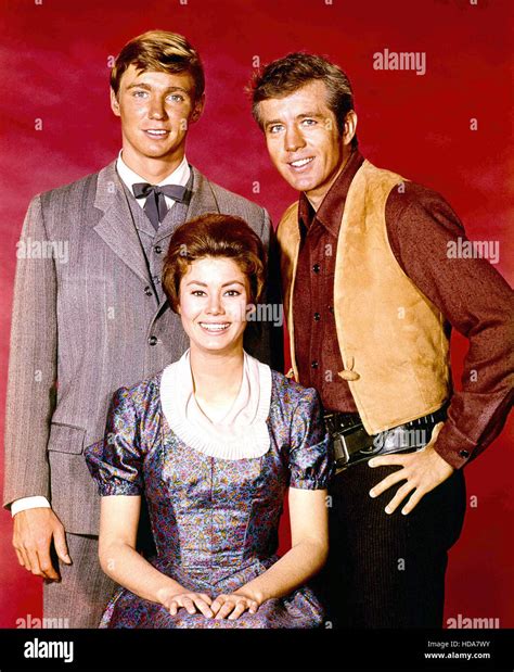 The Virginian Randy Boone Roberta Shore Clu Gulager 1962 1971 Stock