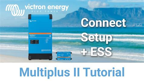 Victron Multiplus Ii Battery Connection And Settings Tutorial Victron