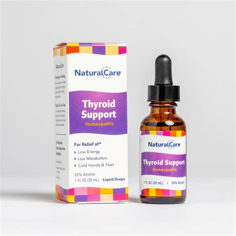 Thyroid Support Liquid 1 Oz Naturalcare