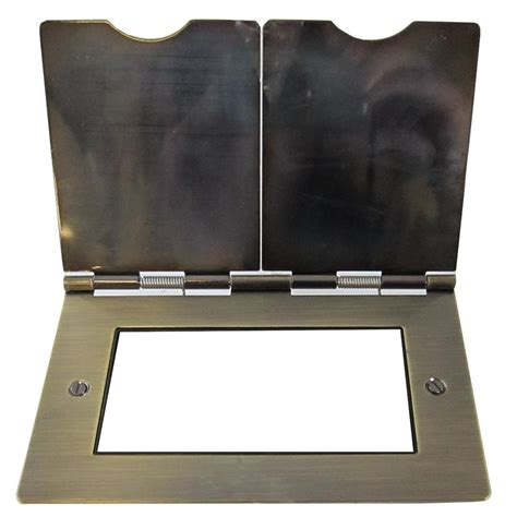 Antique Brass Floor Sockets From Gh Electrical Accessories