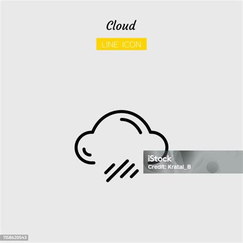 라인 아이콘 기호 일기 예보 기후 구름 비오는 고립 된 평면 윤곽 벡터 디자인 0명에 대한 스톡 벡터 아트 및 기타 이미지