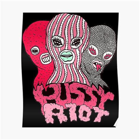 Vintage Retro Protest Pussy Music Riot T Everyone Poster For Sale