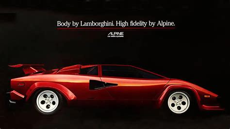 Lamborghini Countach Poster Lamborghini Countach 6 Foot Poster Etsy