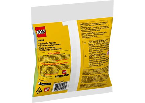 Lego Creator Easter Bunny With Colorful Eggs Set 30668 Us