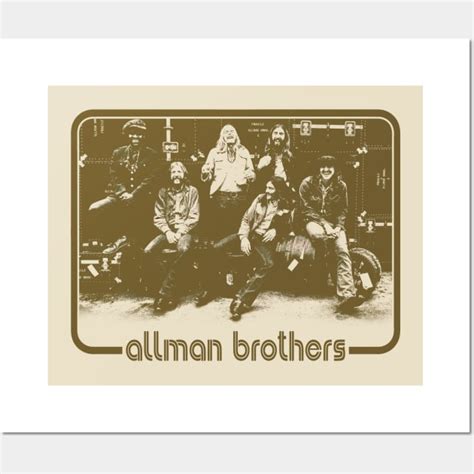 Allman Brothers Allman Brothers Band Posters And Art Prints Teepublic