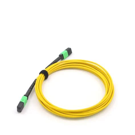 Mpo 4 8 16 24 Core High Density Transmission Optical Fiber Optic Patch Cord Cable Mpo And Mpo