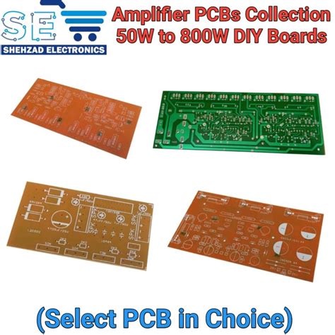 Diy Audio Amplifier Bass Tone Echo Rectifiers Inverter Pcbs Bare Board