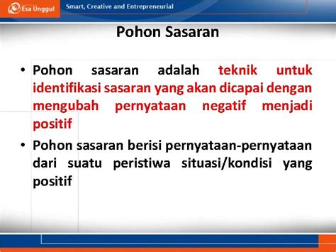 Objective Tree Dan Problem Tree Program Gizi Di