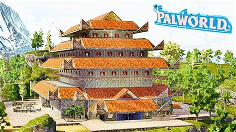 Pagoda Base Design Showcase Palword Palworld Base Inspiration