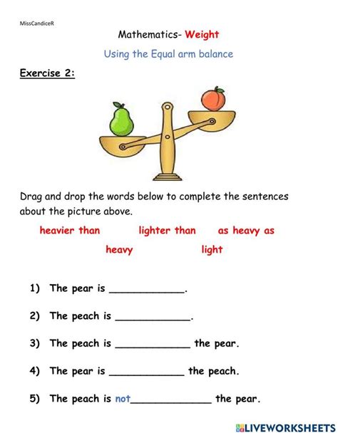 Interactive Math Worksheet For Grade 2 Students