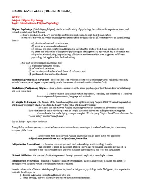 Simulation Filipino Psychology All Files Pdf Psychology Cognitive