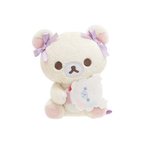 Rilakkuma Skys Curly Cotton Candy Korilakkuma Sitting Cotton Can