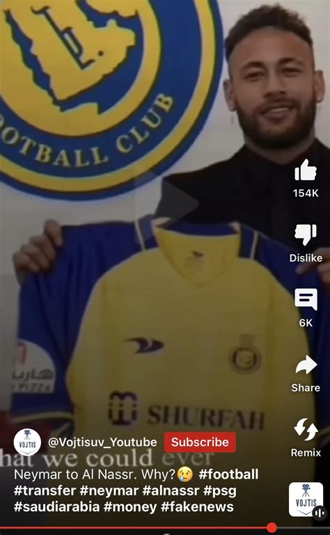 Is This Neymar Transfer Real R Alnassr