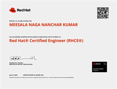 Meesala Naga Nanchar Kumar On Linkedin Ex294certified Redhatcertification Linuxworld Ansible