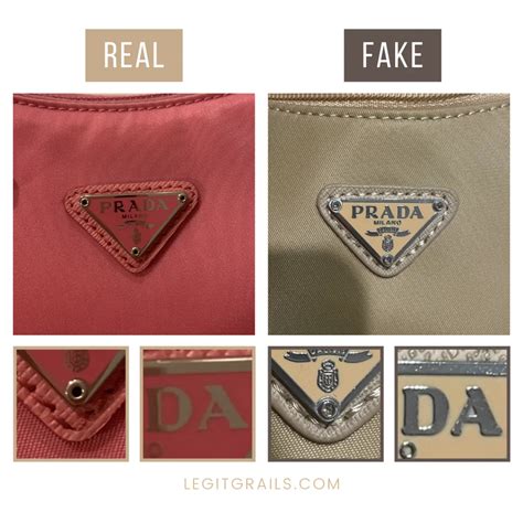 Real Vs Fake Prada Logo The Importance Of Zippers On Luxury Bags And