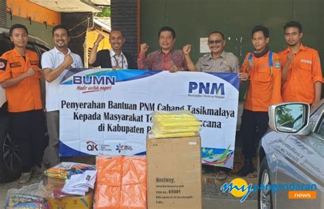 Pnm Ulamm Berikan Bantuan Peralatan Kepada Bppd Kab Pangandaran