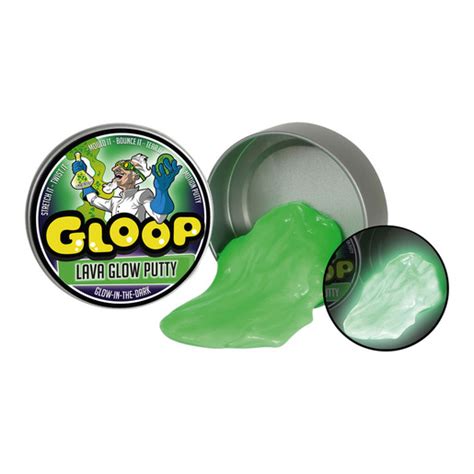 Tevo Gloop Lava Glow Putty Pnp