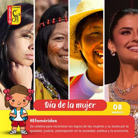 Colegio 📅 Efemérides 08 De Marzo Día Internacional De La Mujer Se Celebra Este Día Para
