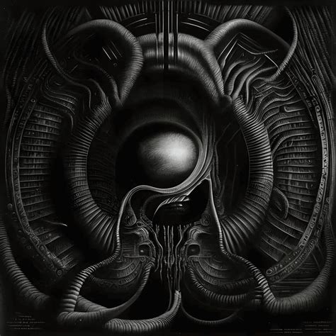 Singularity Reactor Xxi In 2025 Giger Art Aesthetic Art Dark Art