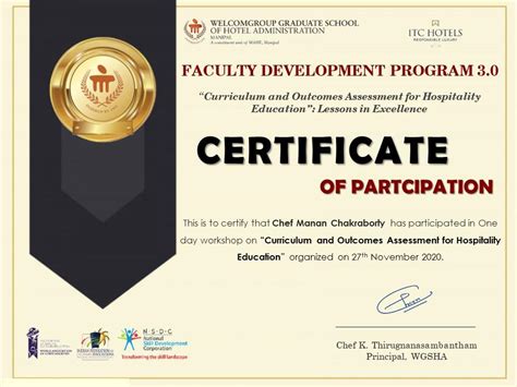 Manan Chakraborty On Linkedin Fdp Program On Curriculum And Outcomes