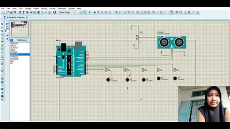 Virtual Terminal Pada Proteus Youtube