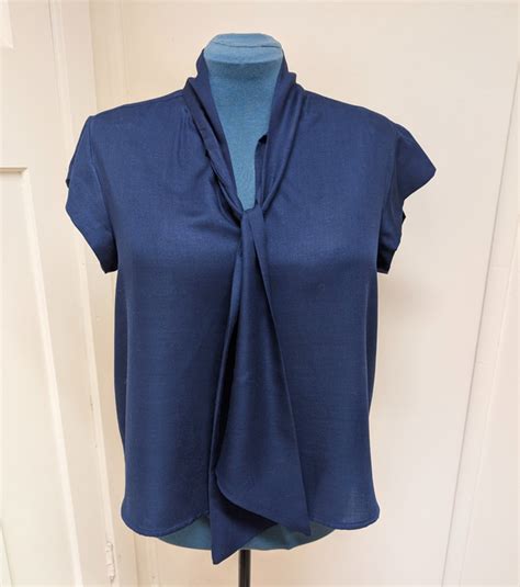 Pattern Emporium Spill The Tea Tie Neck Top Spill The Tea Tie Top Pattern Review By Quiltsewsewsue