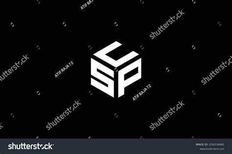 Scp Csp Letter Initial Logo Design Stock Vector Royalty Free 2192536461 Shutterstock