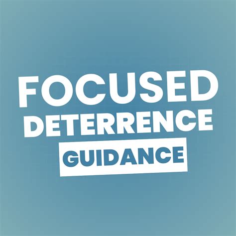 Focused Deterrence Guidance Youth Endowment Fund