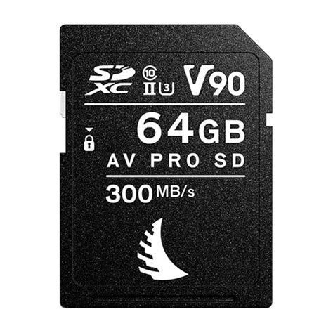 Angelbird Av Pro Sd 64gb V90 Objetivo 50 Alquiler Y Servicios