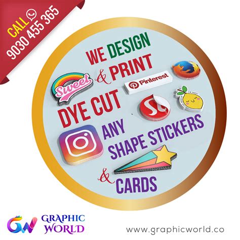 Sticker Printing Graphic World — Printing • Design • Web Development